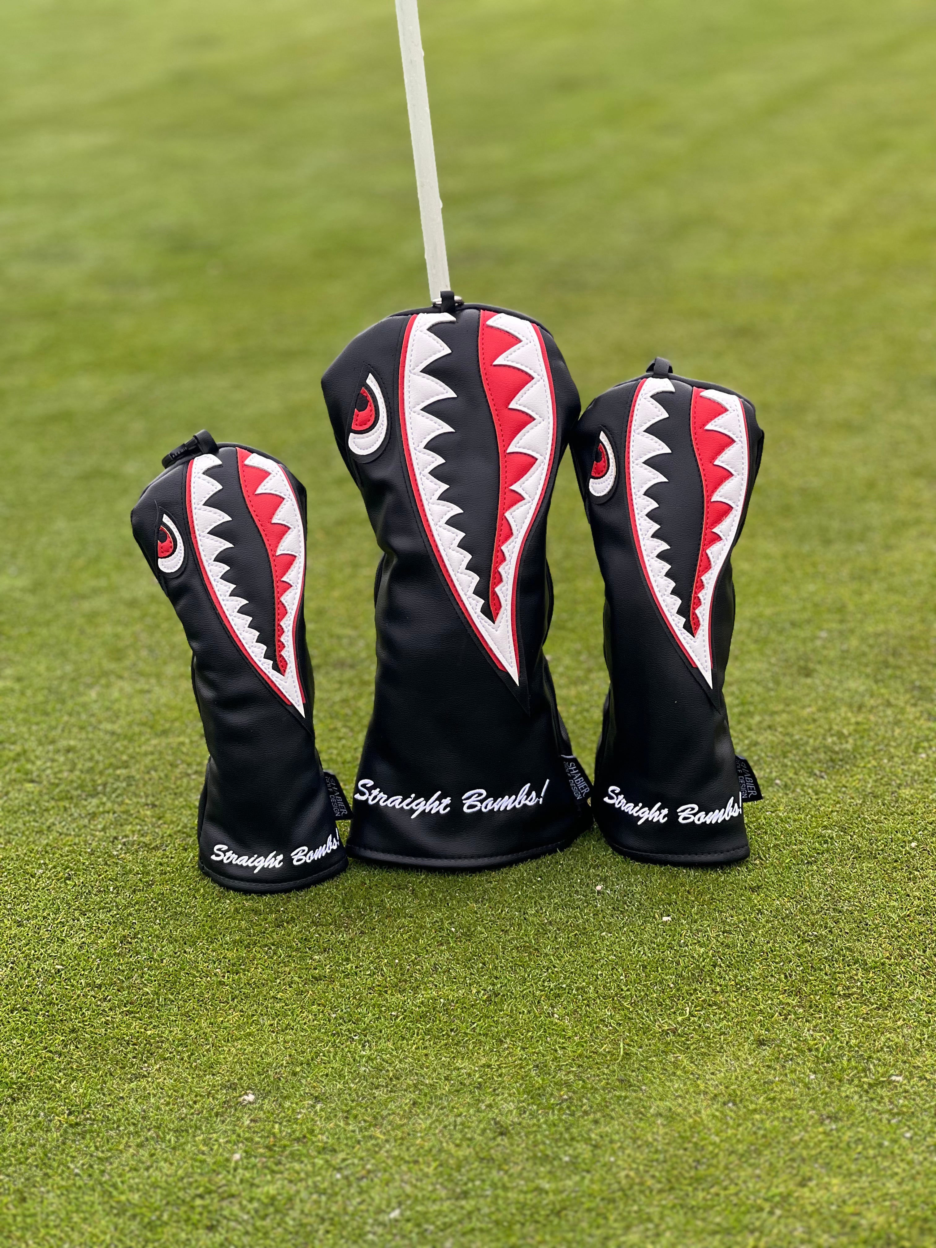 Straight Bombs - Headcover Set – BirdysnBogeys